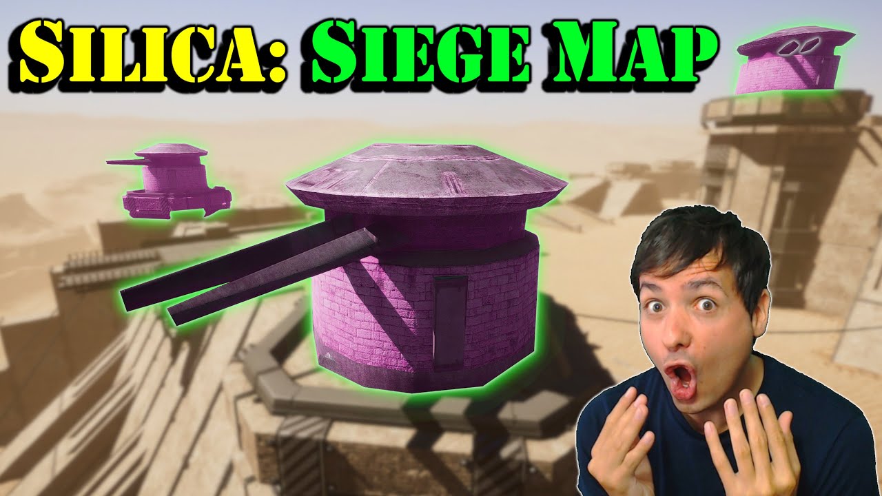 SIEGE MAP in SILICA: Upcoming New COOP Game Mode? 4K Gameplay - YouTube