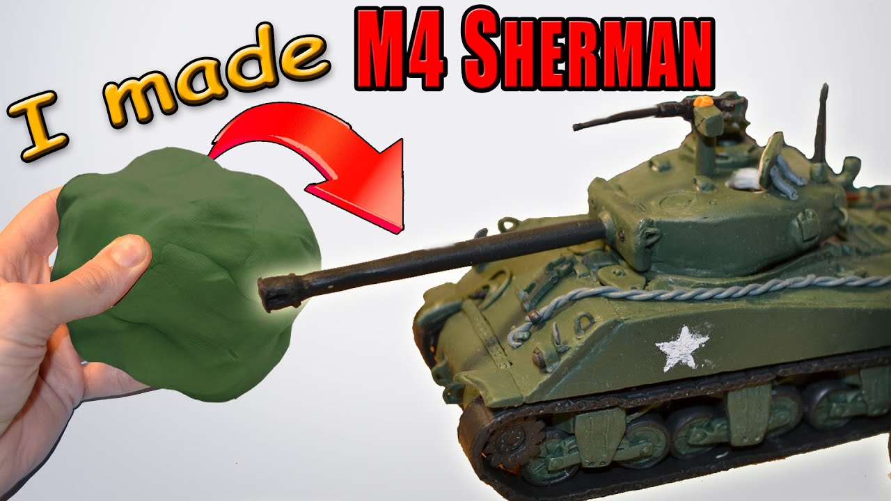 Inside an M4 Sherman Tank (CLAY model) - YouTube