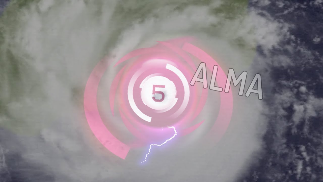 1992 Alisean Hurricane Season Animation - YouTube