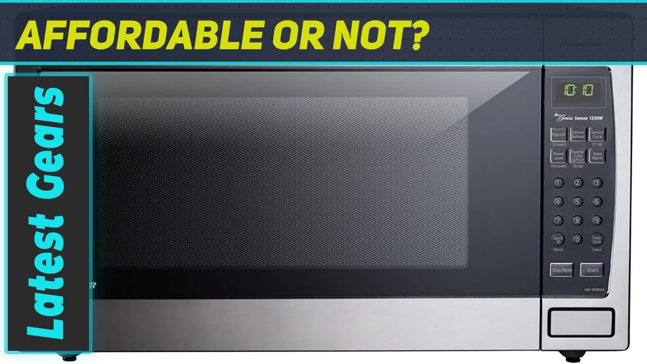 Panasonic 2.2 Cu. Ft. 1250W Genius Sensor Countertop/Built-In Microwave ...