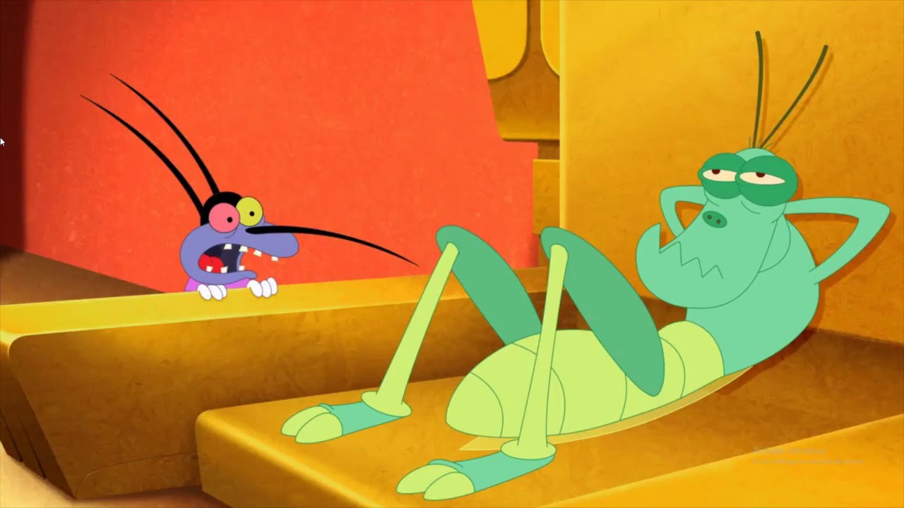 Oggy And The Cockroaches //Oggy and The Grasshopper Cloud // Full ...