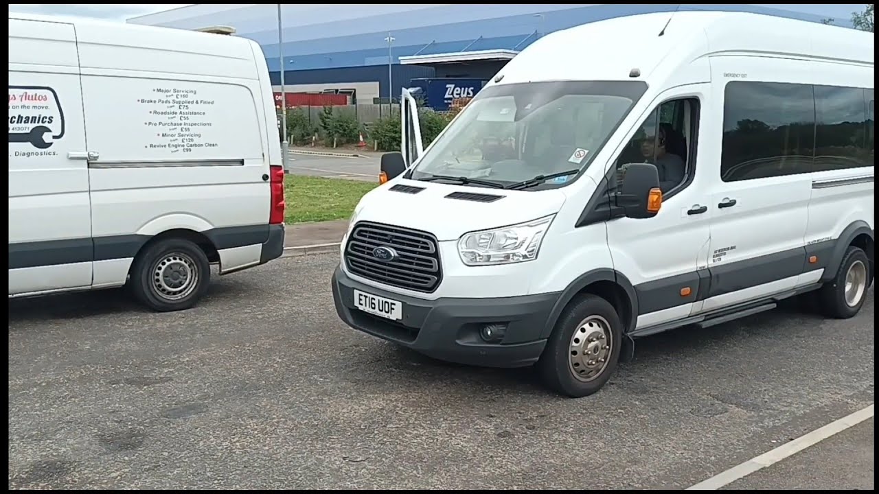 Ford Transit 350 MK8 Minibus 2.2 RWD Euro 6 Vaporizer & DPF Cleaning ...