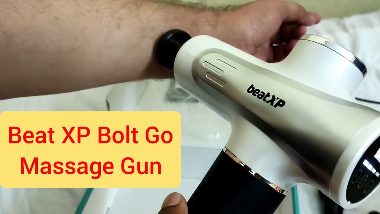 Beat XP Bolt Go Massage Gun Unboxing - YouTube