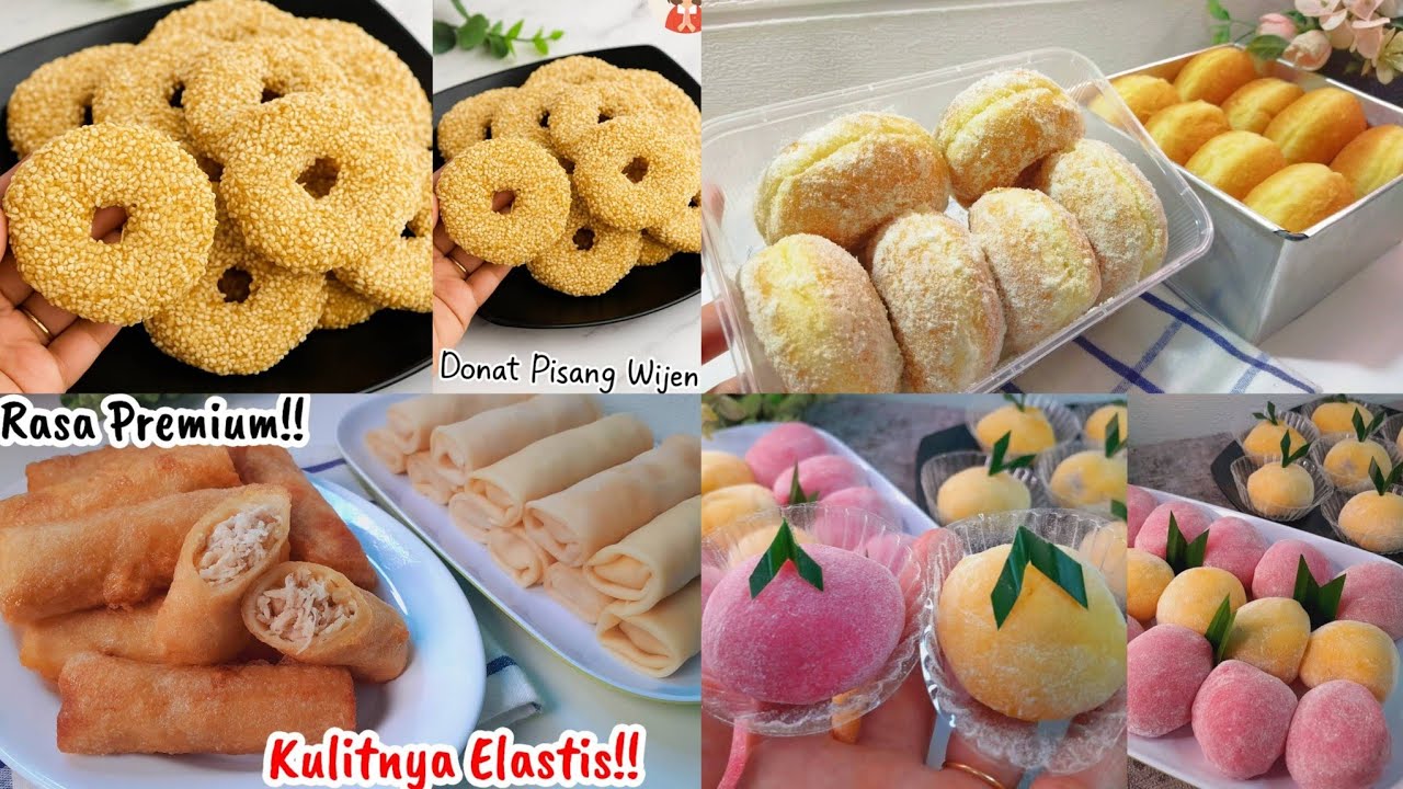 4 REKOMENDASI KUE BASAH ENAK SIMPEL DAN MUDAH UNTUK JUALAN, ISIAN SNACK ...