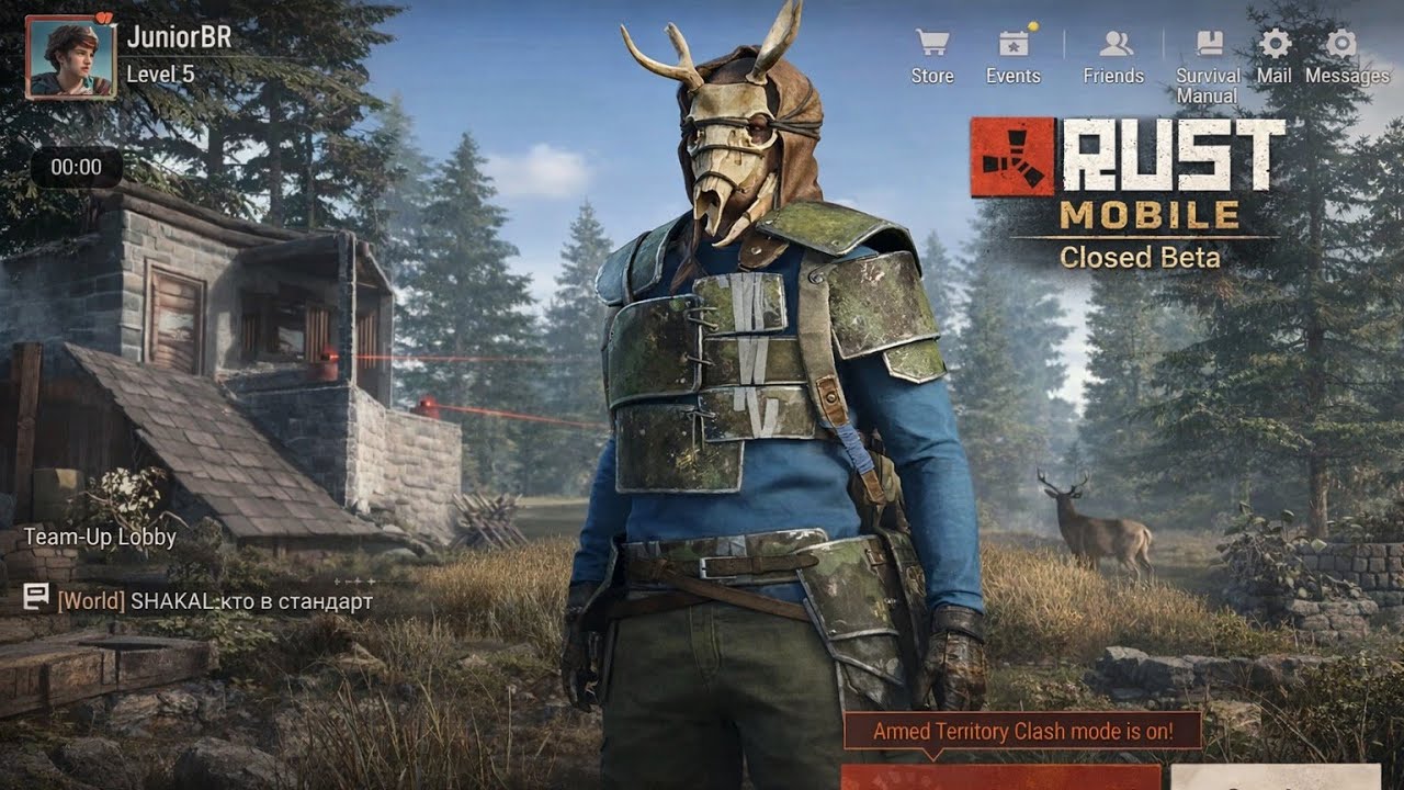 Rust Mobile Closed Beta snapdragon 870 - YouTube