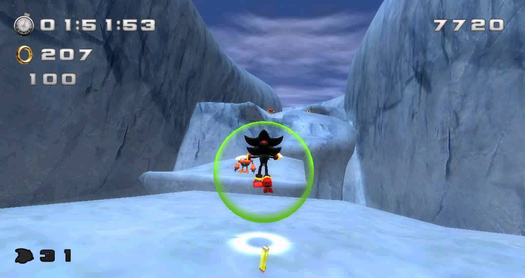 Sonic World Snow Ice Mountain S Rank - YouTube