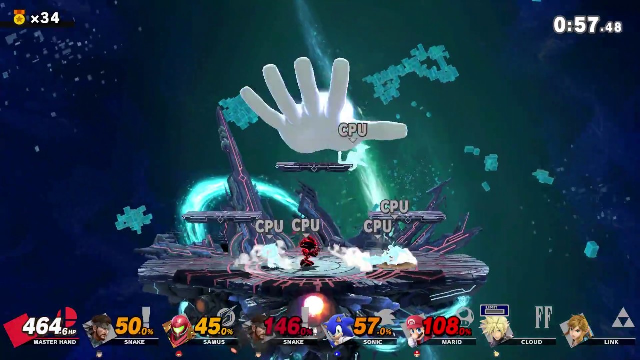 SPOILERS Master Hand Saves The Day Super Smash Bros Ultimate - YouTube