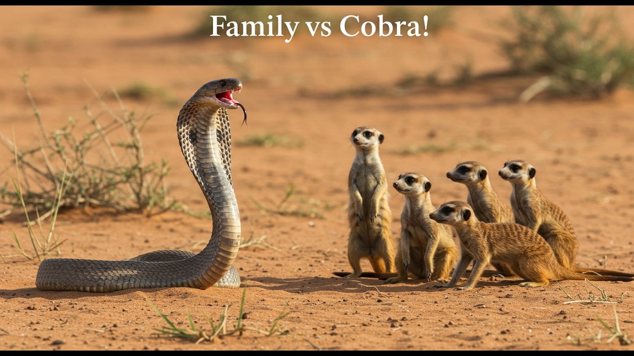 Meerkats vs Snakes : The Tiny Predator That Protects Its Family - YouTube