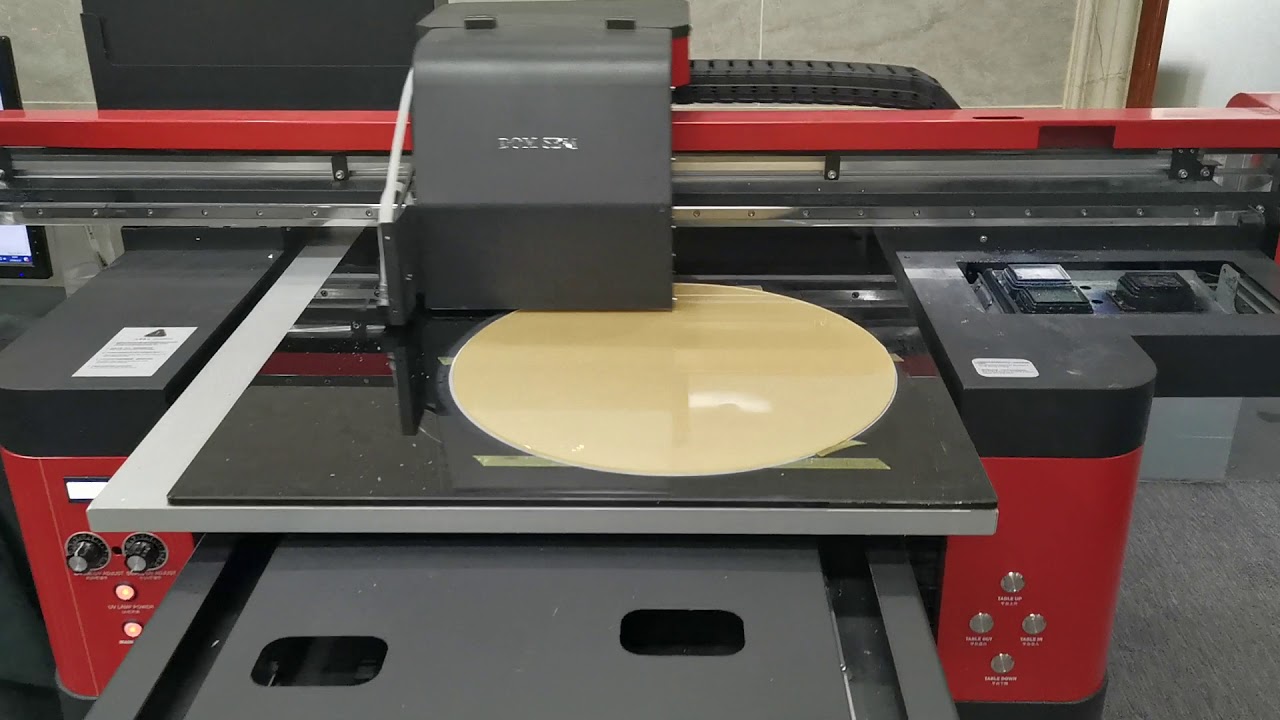 Perfect printing results from DOMSEM UV PRINTER - YouTube