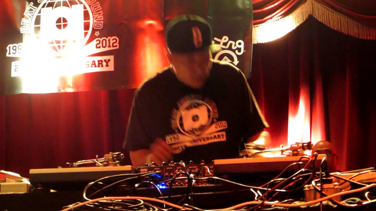 DJ Babu - scratch solo - Beat Junkies 20 Year Anniversary - YouTube