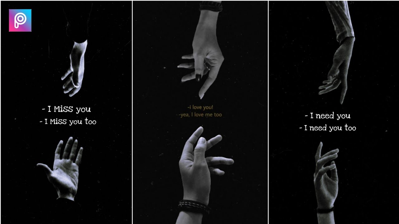 PicsArt Couple Hands Aesthetic Editing || PicsArt Photo Editing - YouTube