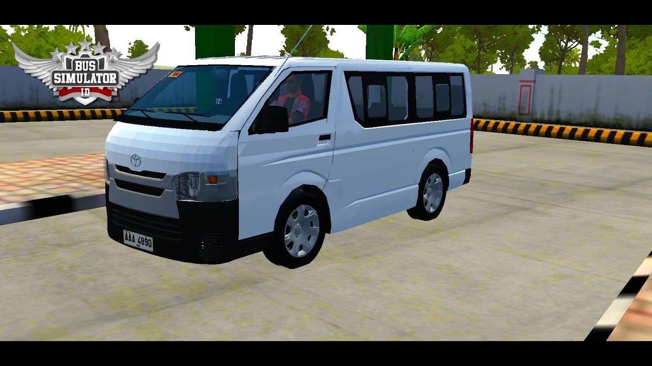 (V0.5) Toyota Hiace Commuter BUSSID MOD - YouTube