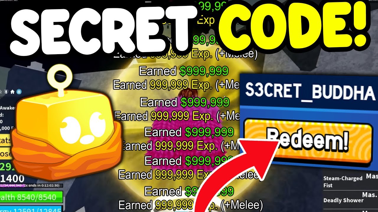 ALL *WORKING BUDDHA CODES* FOR BLOX FRUITS JANUARY 2026! ROBLOX BUDDHA ...