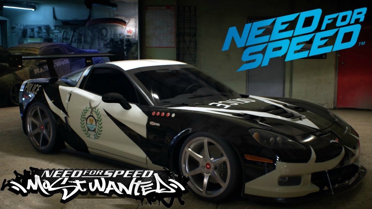 Need For Speed 2015: Sergeant Cross Corvette - YouTube