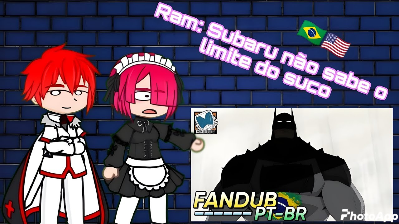 Re:Zero React Subaru absolute encontra o coringa - YouTube