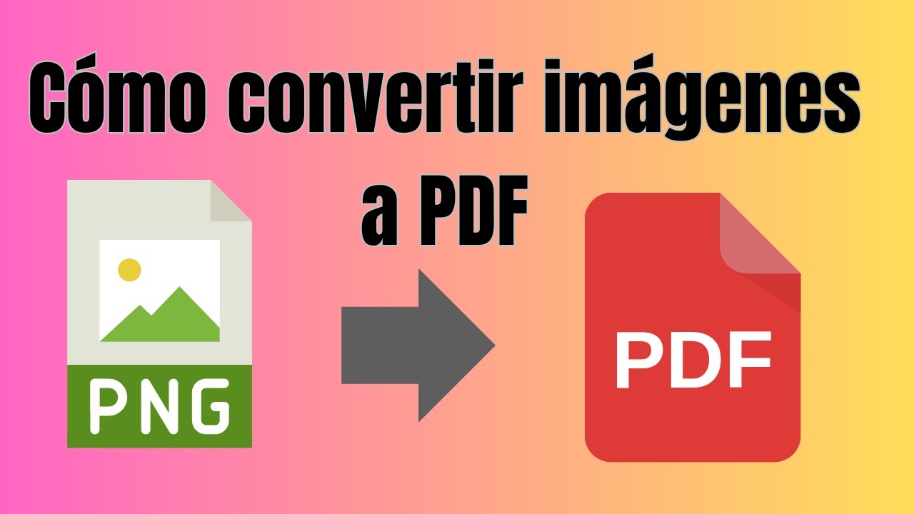 🌃 Como convertir IMAGENES A PDF 🌃| Curso de computación desde cero ...