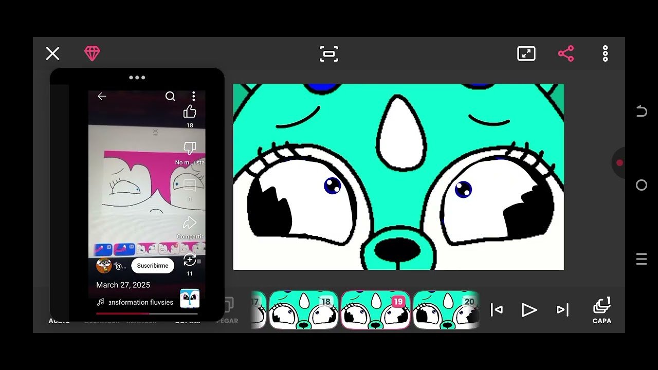 Fluffy dragonfly tunrs into a werewolf fluvsies - YouTube