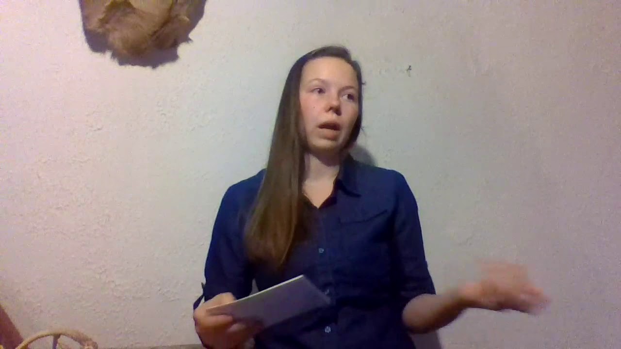 Demonstration Speech The Hunt Taya Lewis - YouTube