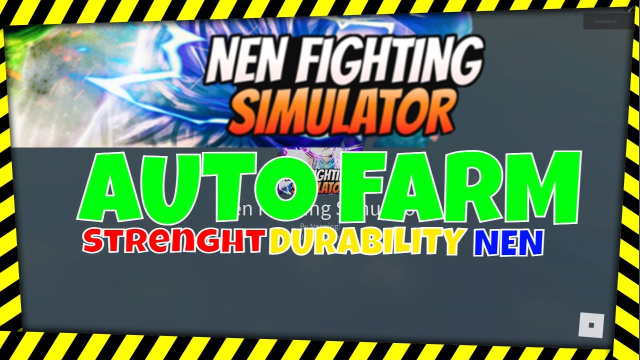 Nen Fighting Simulator Script Roblox | Auto Farm | Working - YouTube