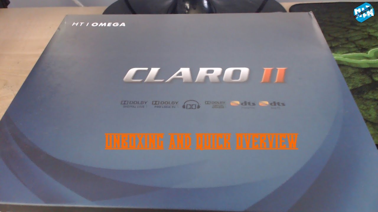 HT | Omega Claro II 7.1 Surround Sound Sound Card | Unboxing - YouTube