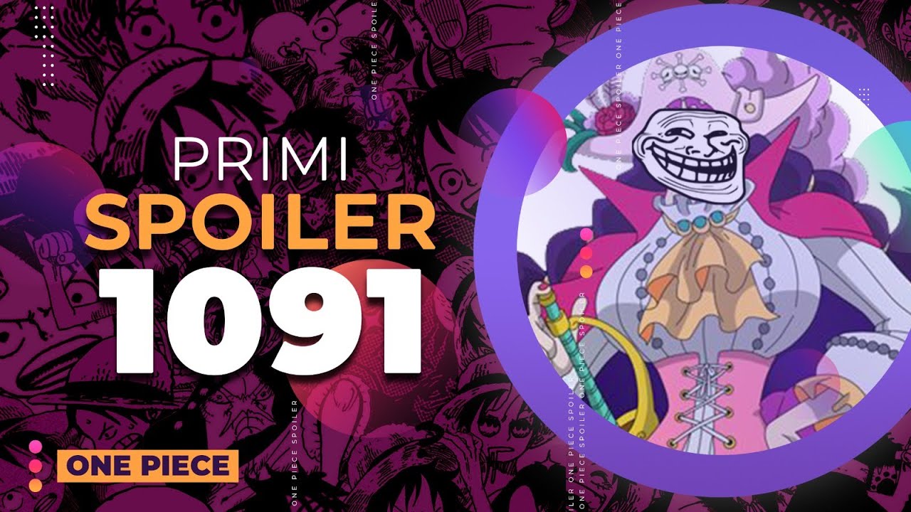 ONE PIECE SPOILER 1091 - Prime ANTICIPAZIONI ONE PIECE 1091 - YouTube