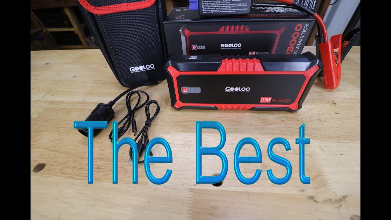Gooloo power jumper GP3000 Titan Series ON SALE ! Reviewed by Coffee ...