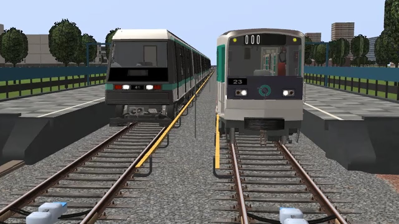 COURSE [MF67 VS MP89CC] | [METRO SIMULATOR BETA] - YouTube