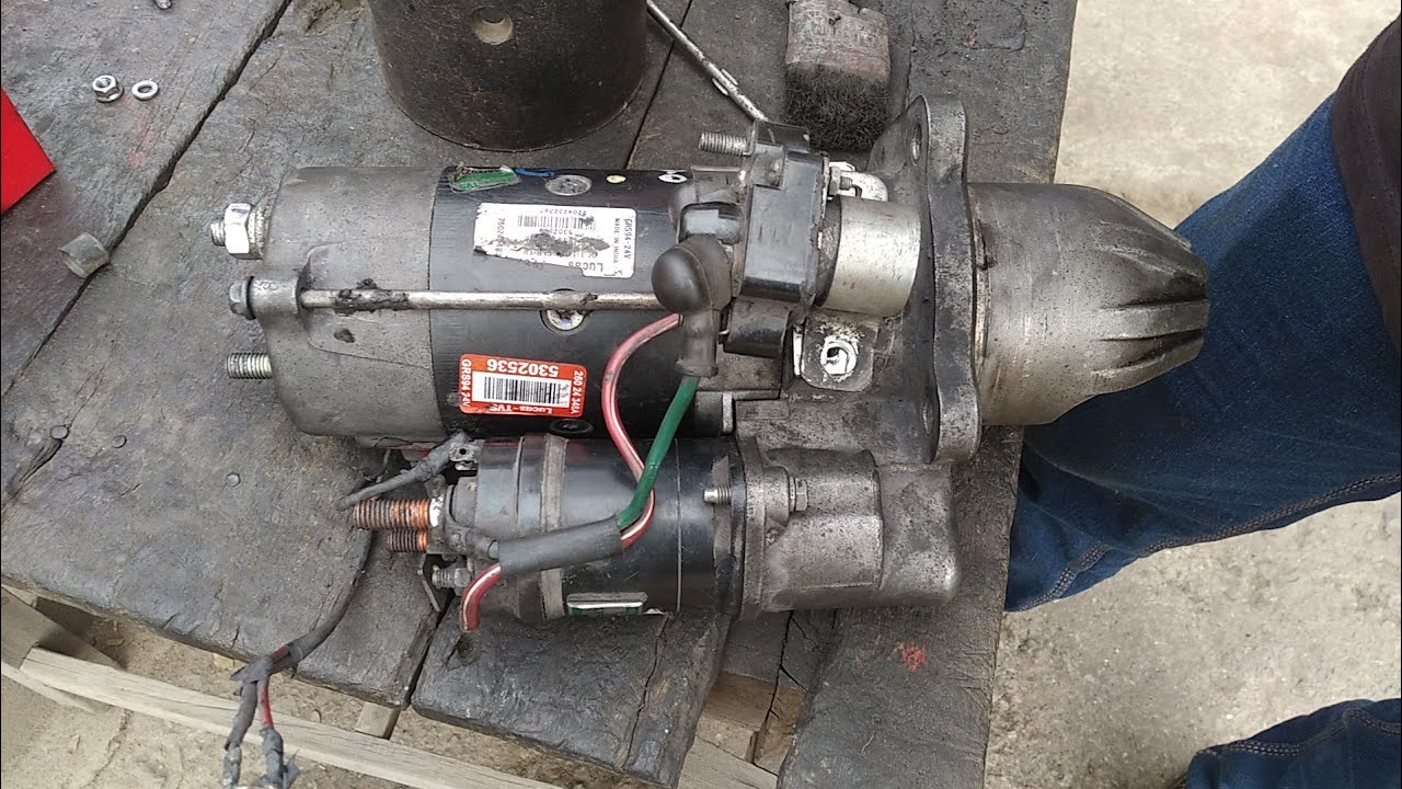 Tata Signa Bs6 Starter Motor! - YouTube