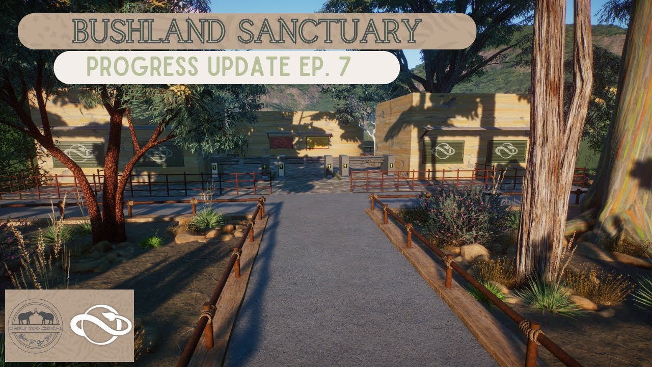 🦘 Bushland Sanctuary Progress Update | Planet Zoo Speed Build ...