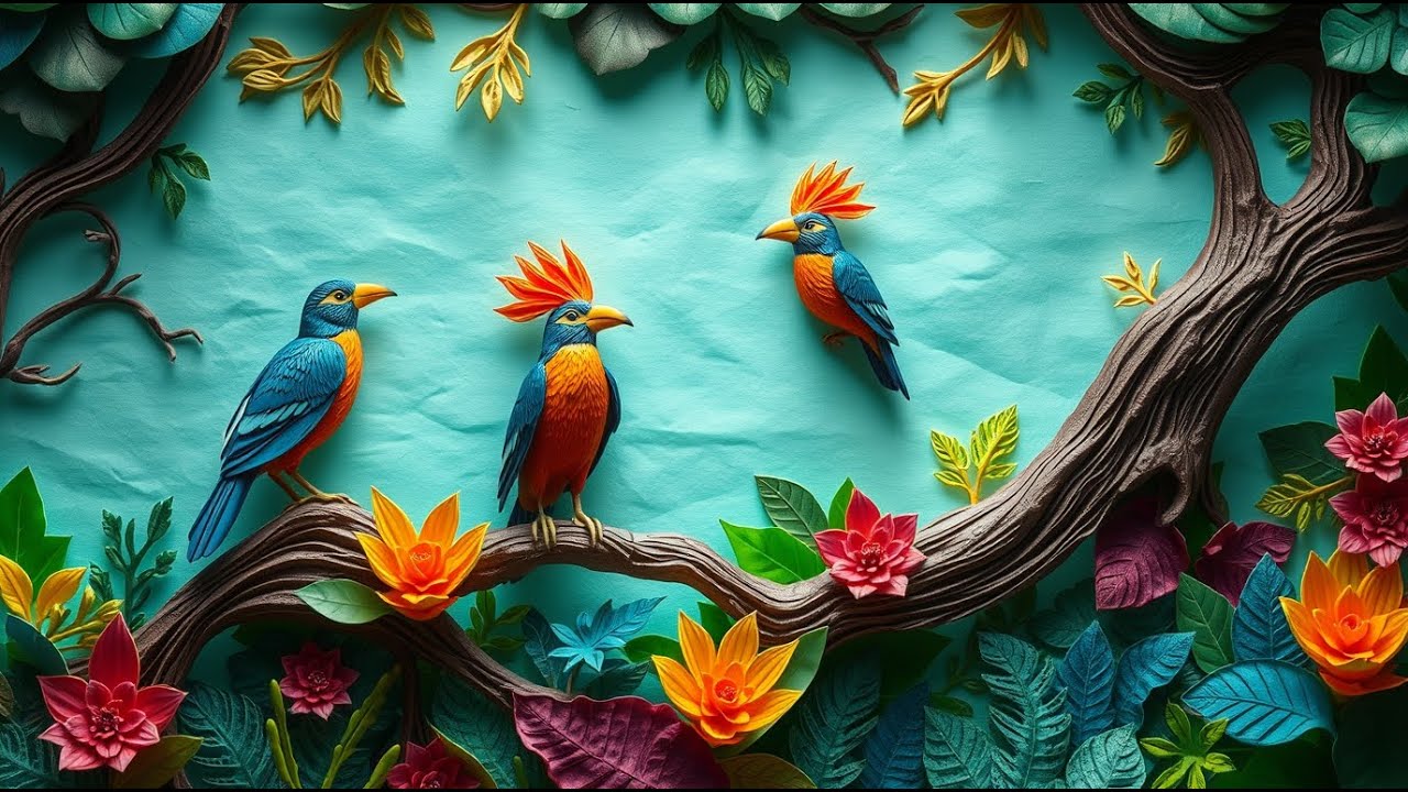 Healing Nature Sounds 🌿 Bird Chirping & Soft Melodies for Inner Peace ...
