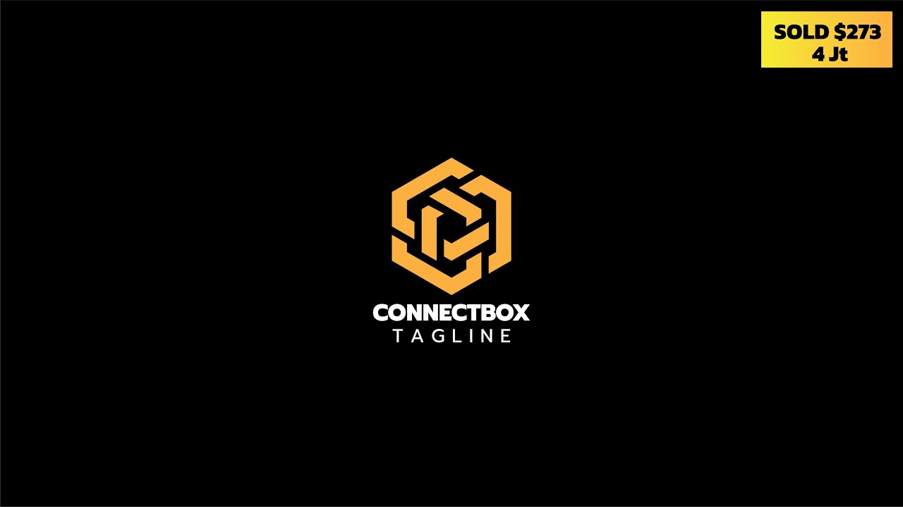 Adobe Illustrator - Tutorial Mendesain Logo : CONNECTBOX - YouTube
