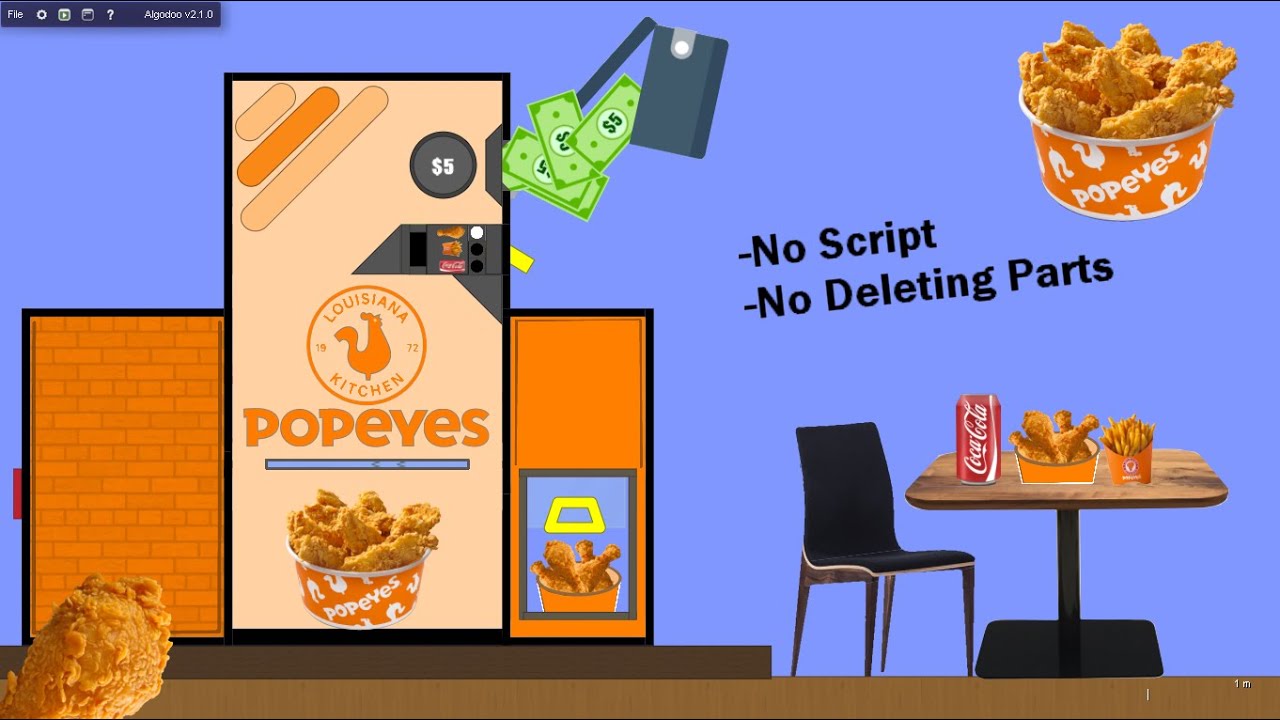 Popeyes Machine [Algodoo] - YouTube