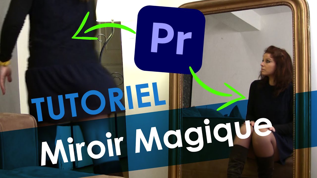 Comment faire un effet miroir magique avec Adobe Premiere - YouTube