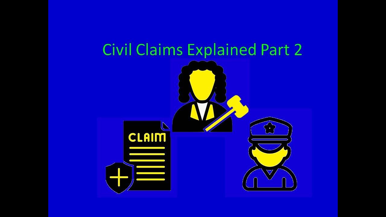 Civil Claims Against The Police Part 2 - YouTube