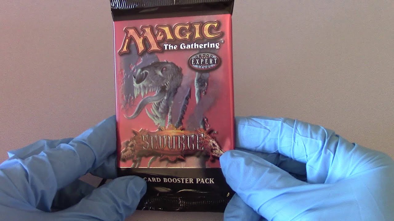 Scourge Booster MTG Magic the Gathering Opened! Mrs Openboosters! - YouTube