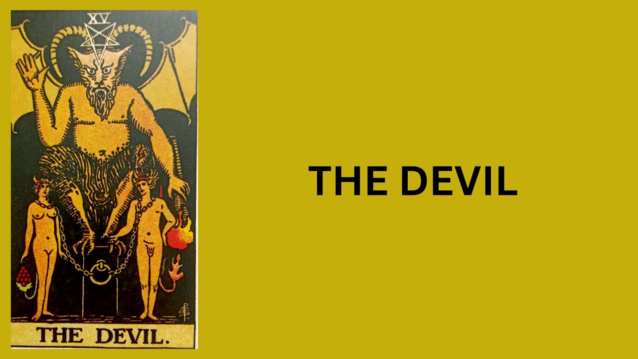 THE DEVIL : MAJOR ARCANA (TAROT CARD READING COURSE) #tarot #trending # ...