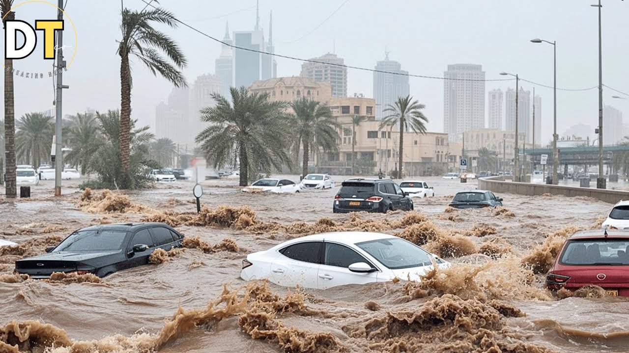 Tragedy in Saudi Arabia! Flash Floods Hit Jeddah,Transportation ...