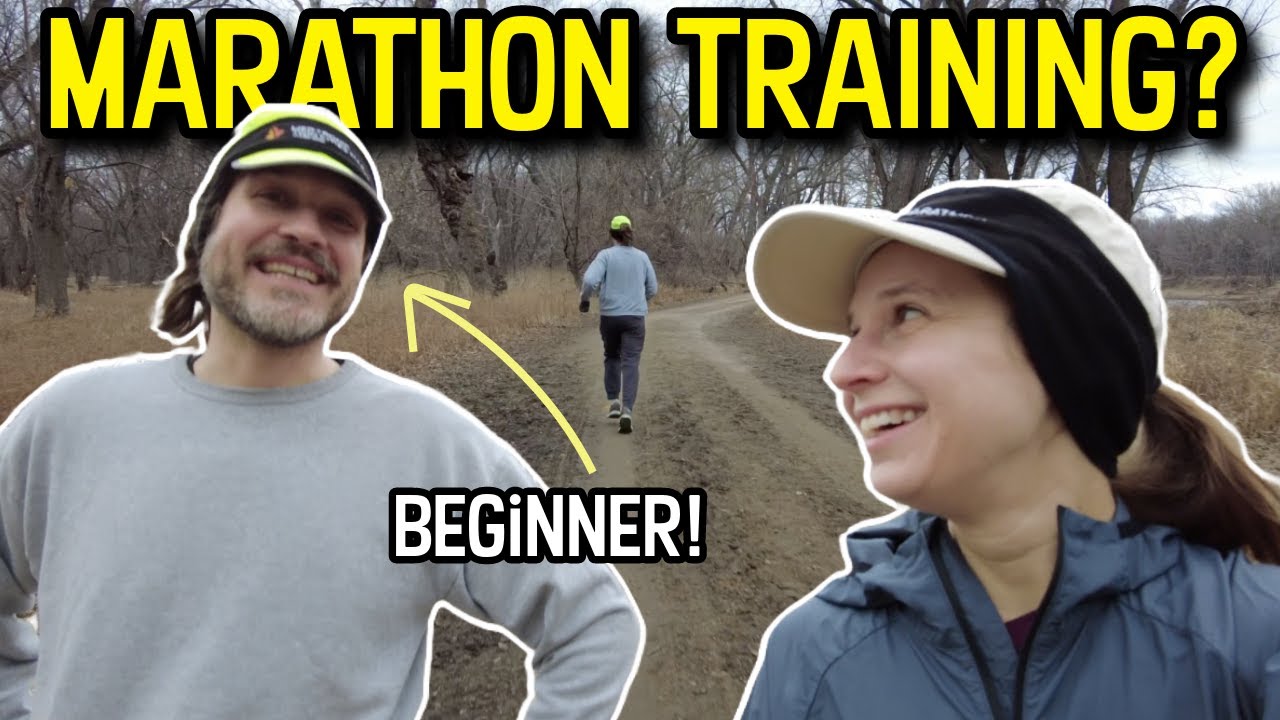 MARATHON TRAINING with a BEGINNER TRAIL RUNNER - YouTube