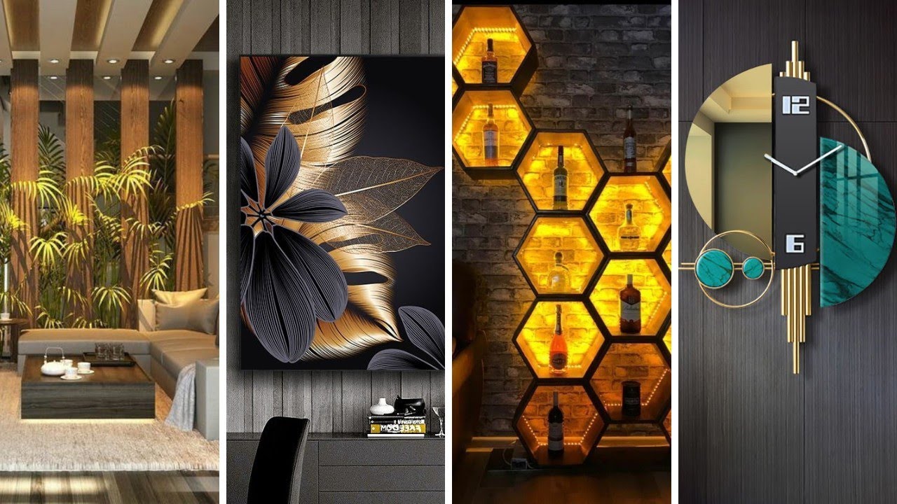 50 Wall Decorating Ideas 2023 | Modern Living Room Wall Design ...