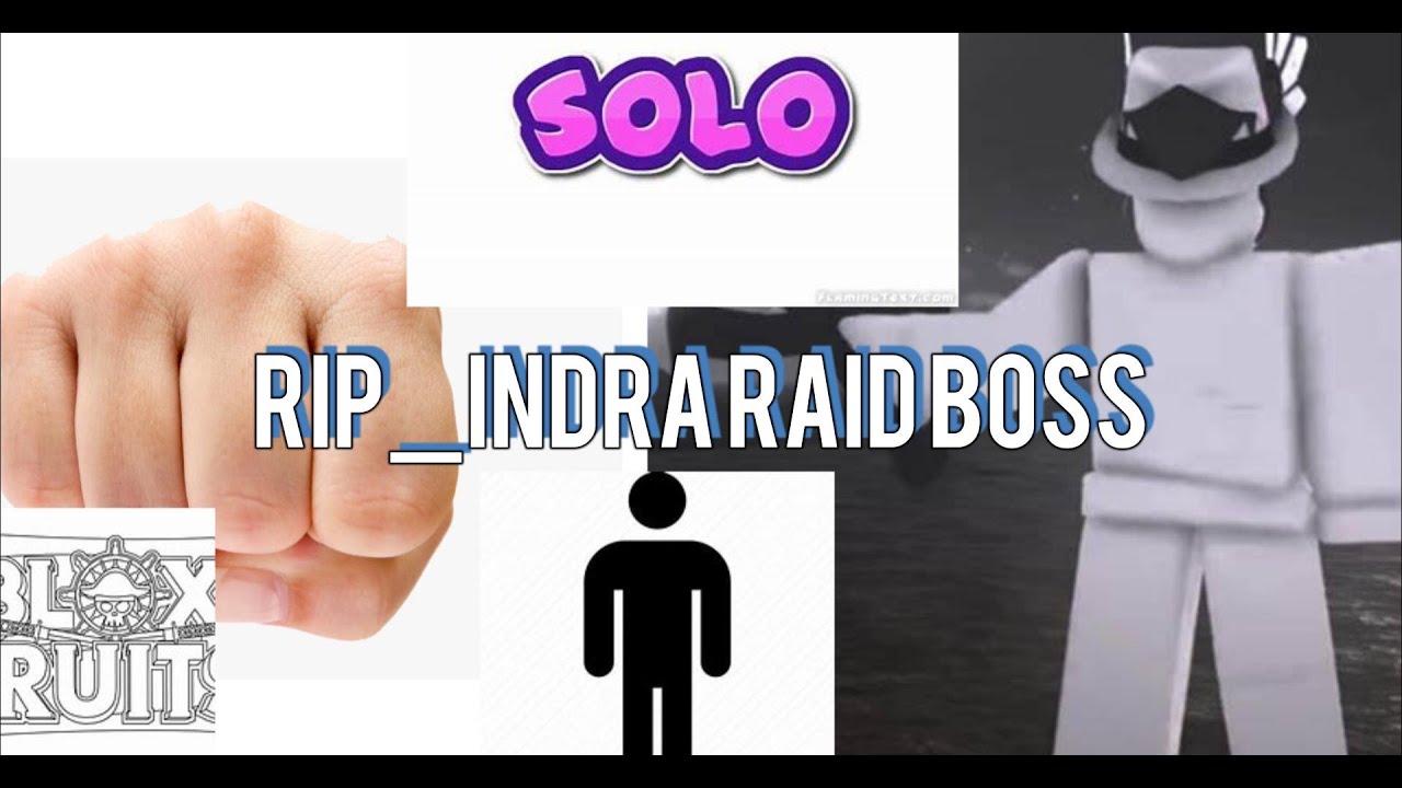 I beat the RIP_INDRA RAID BOSS on my own in blox fruits! - YouTube