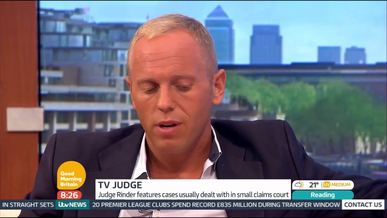 [HD] Good Morning Britain: Judge Rinder interview - YouTube