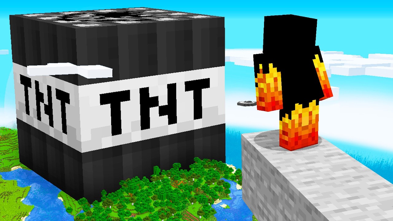 This TNT DESTROYED all of Minecraft! - YouTube