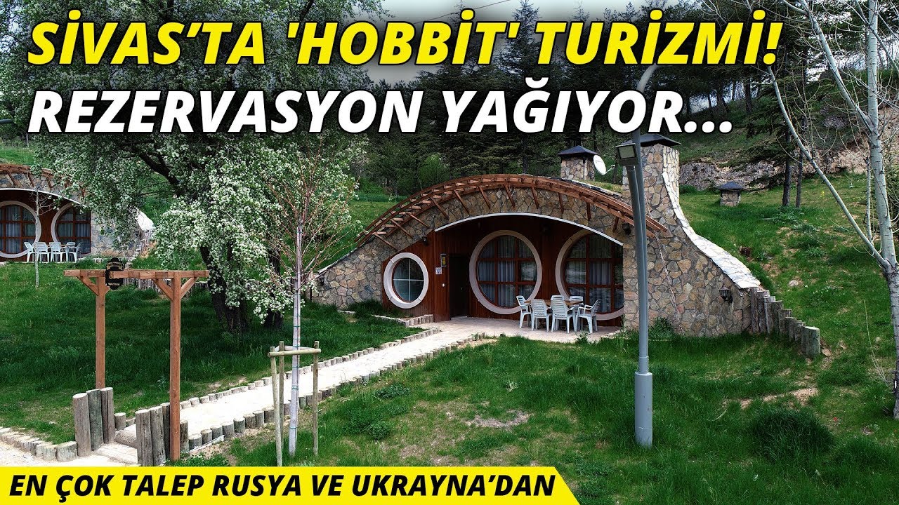 Sivas’ta 'Hobbit' turizmi! Rezervasyon yağıyor... - YouTube