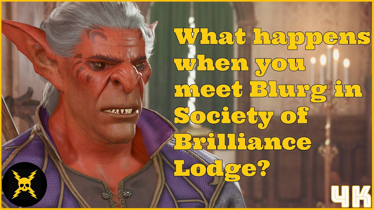Baldur's Gate 3: What happens when you meet Blurg in Society of ...