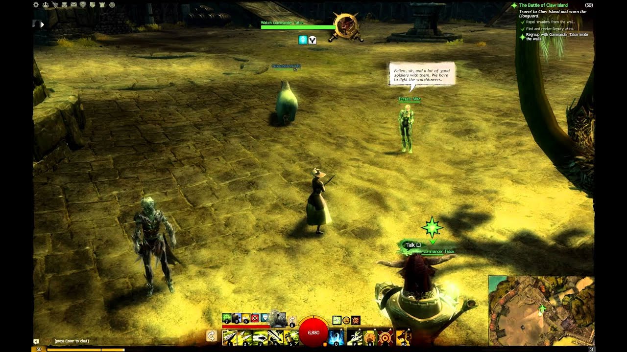 GW2 The Battle of Claw Island Personal Story Tribal Culture Skritt ...