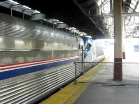 Amtrak #19 Crescent with Reversed Consist - YouTube