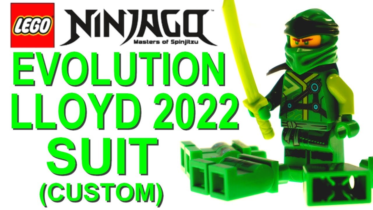 LEGO NINJAGO 2022 EVOLUTON LLOYD SUIT CUSTOM MNIFIGURE - YouTube