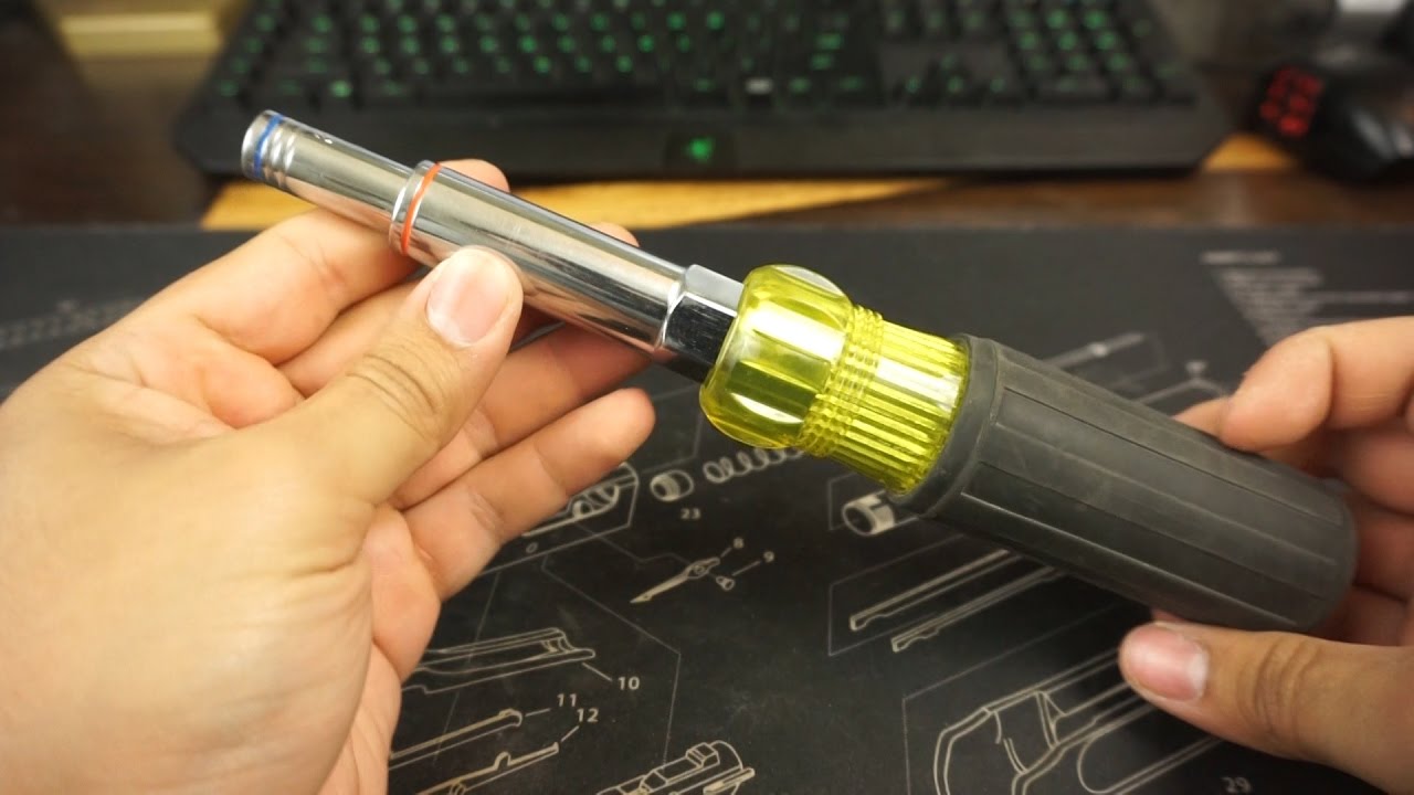 Klein Tools 6-in-1 Multi-Nut Driver Heavy Duty - YouTube