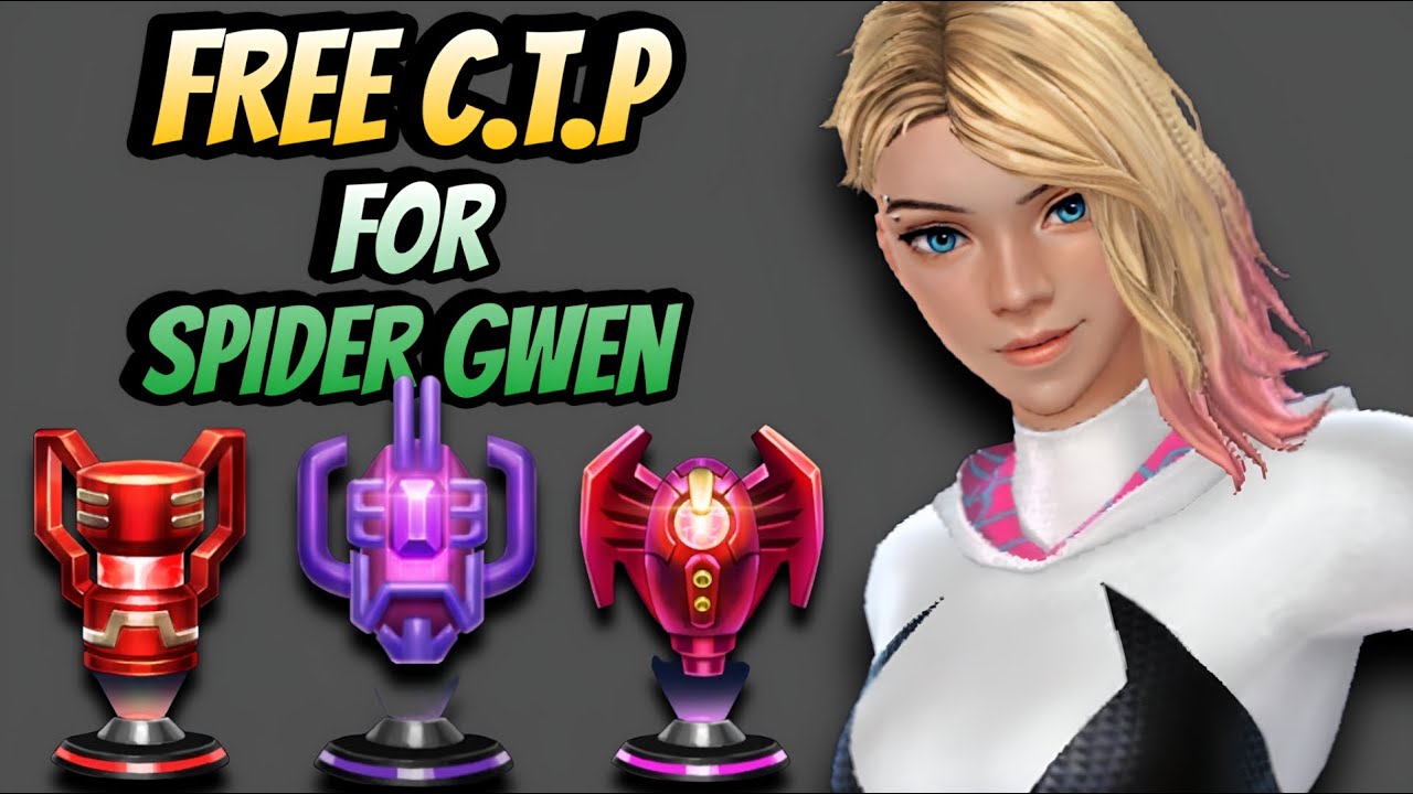 get FREE ctp for spider gwen | marvel future fight - YouTube