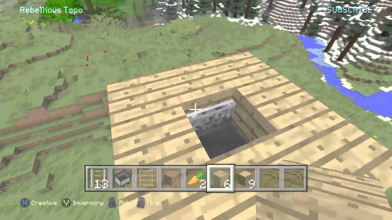 MINECRAFT | MINECART ELEVATOR N FALL STOPPER TUTORIAL - YouTube
